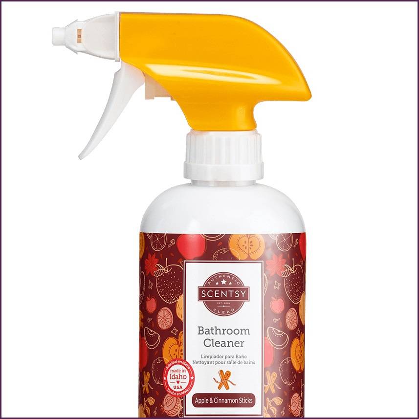 Apple and Cinnamon Sticks Scentsy Bathroom Cleaner | Tanya Charette