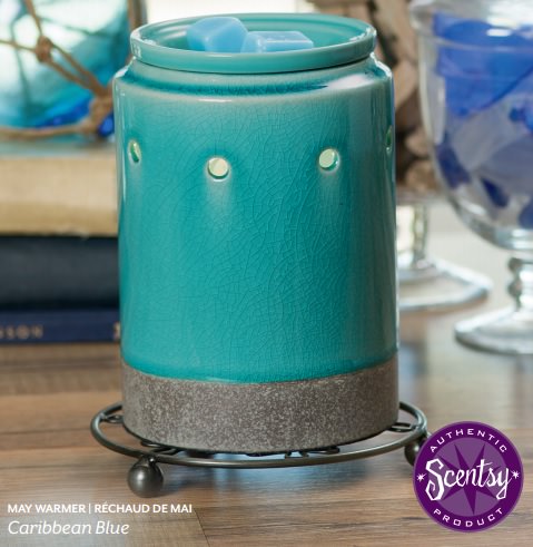 Scentsy Warmer Of The Month | Caribbean Blue | Tanya Charette