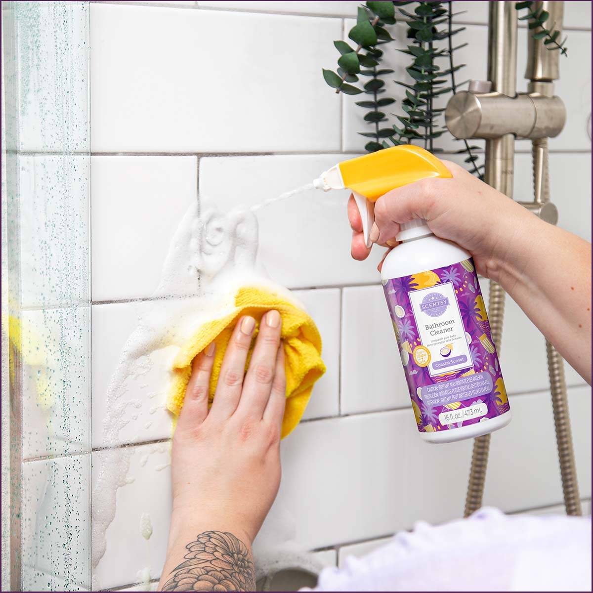 Coastal Sunset Scentsy Bathroom Cleaner | Tanya Charette