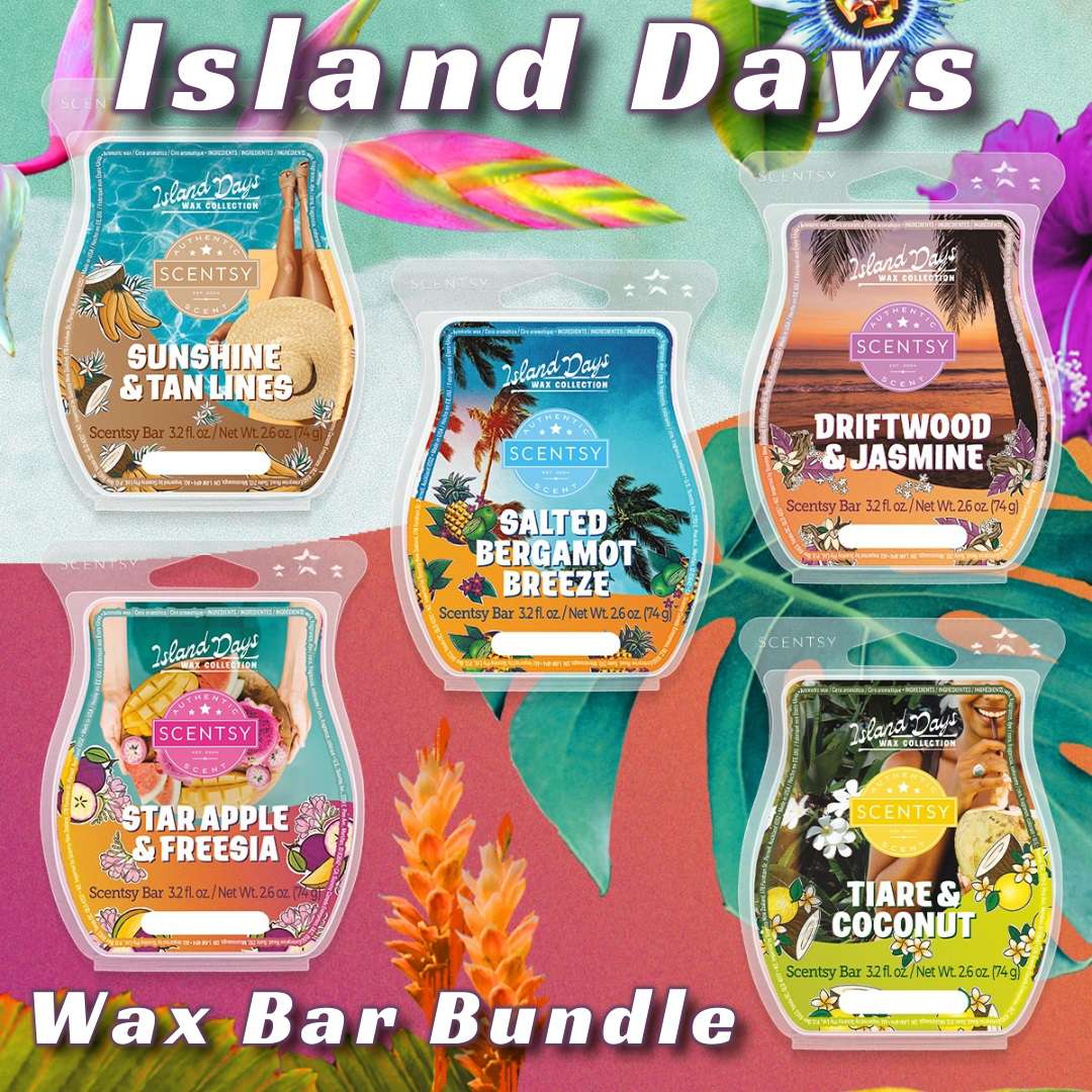 Island Days Scentsy Bar Bundle | Tanya Charette