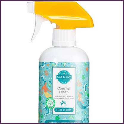 Make a Splash Scentsy Counter Cleaner | Tanya Charette