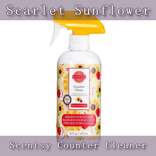Scarlet Sunflower Scentsy Counter Cleaner | Tanya Charette